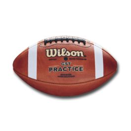 Wilson GST Leather Practice Football